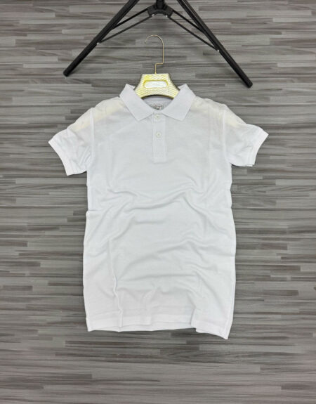 Polo Basique Blanc - Vault.tn